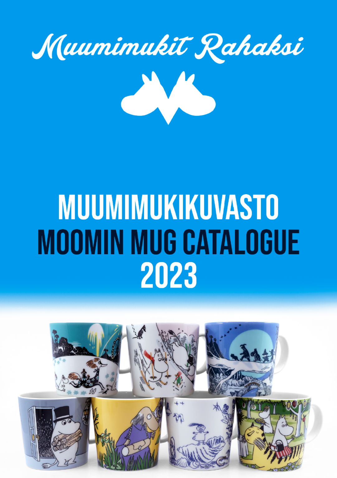 Moomin mug catalogue 2023 - Muumimukit Rahaksi