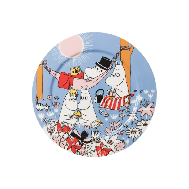 Moomin Serving Plate Family Time (2025-) *LABEL* - Muumimukit Rahaksi